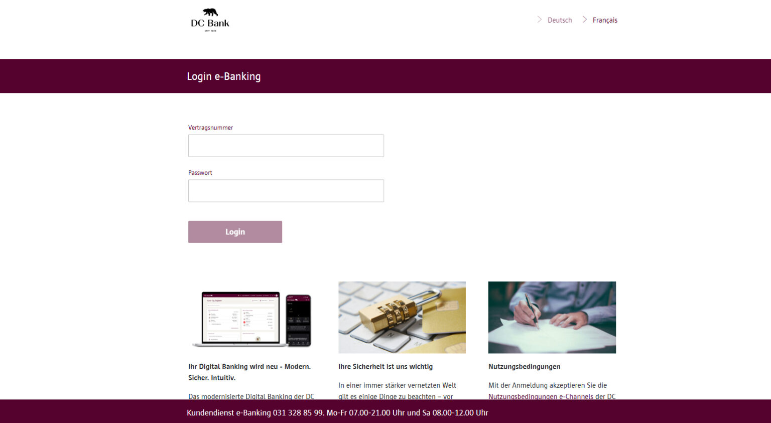 Digital Banking - DC Bank